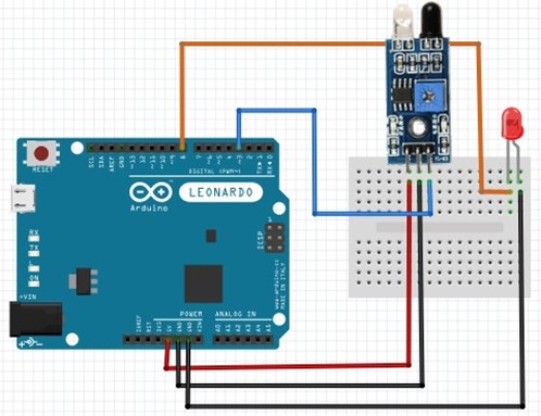 Capteur de proximité Infrarouge – FC 51 – Arduino - Mataucarre